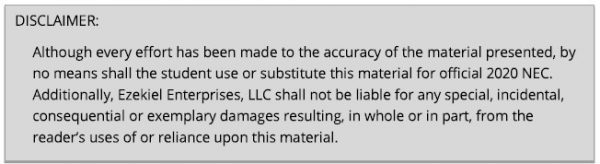 2020 NEC Significant Code Changes Part 2 Help | EZ-pdh.com